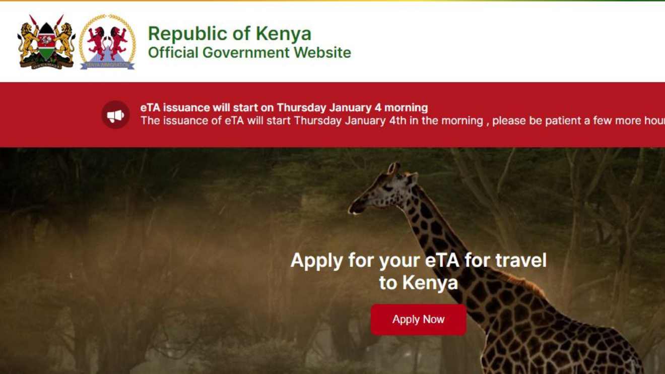 How To Apply for Electronic Travel Authorisation To Kenya - ETA 2024